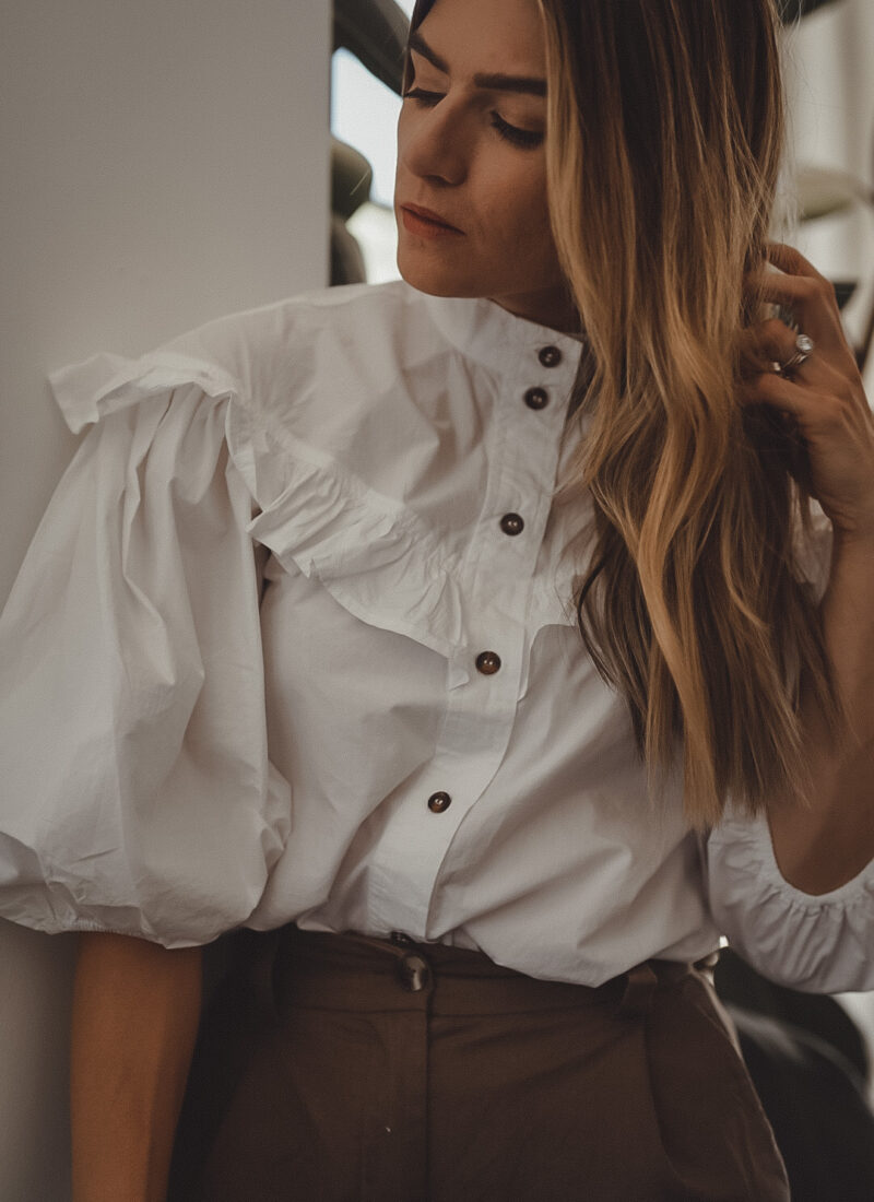 Cherry Blossom Jumpsuit Blues - the grey edit